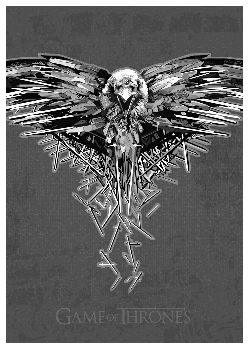 'eagles fly' Poster, picture, metal print, paint by Asad Asad | Displate