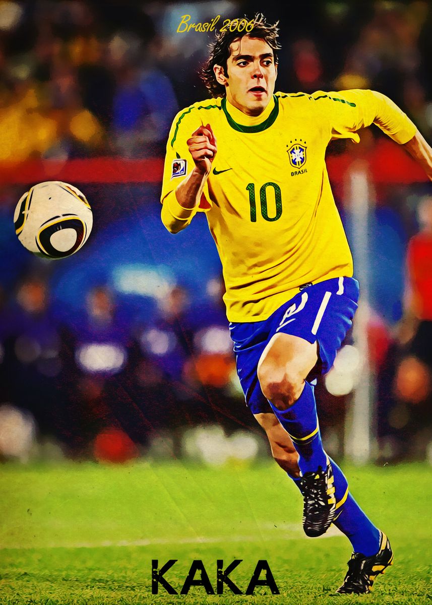 'Kaka' Poster, picture, metal print, paint by Anxhela Sufa | Displate