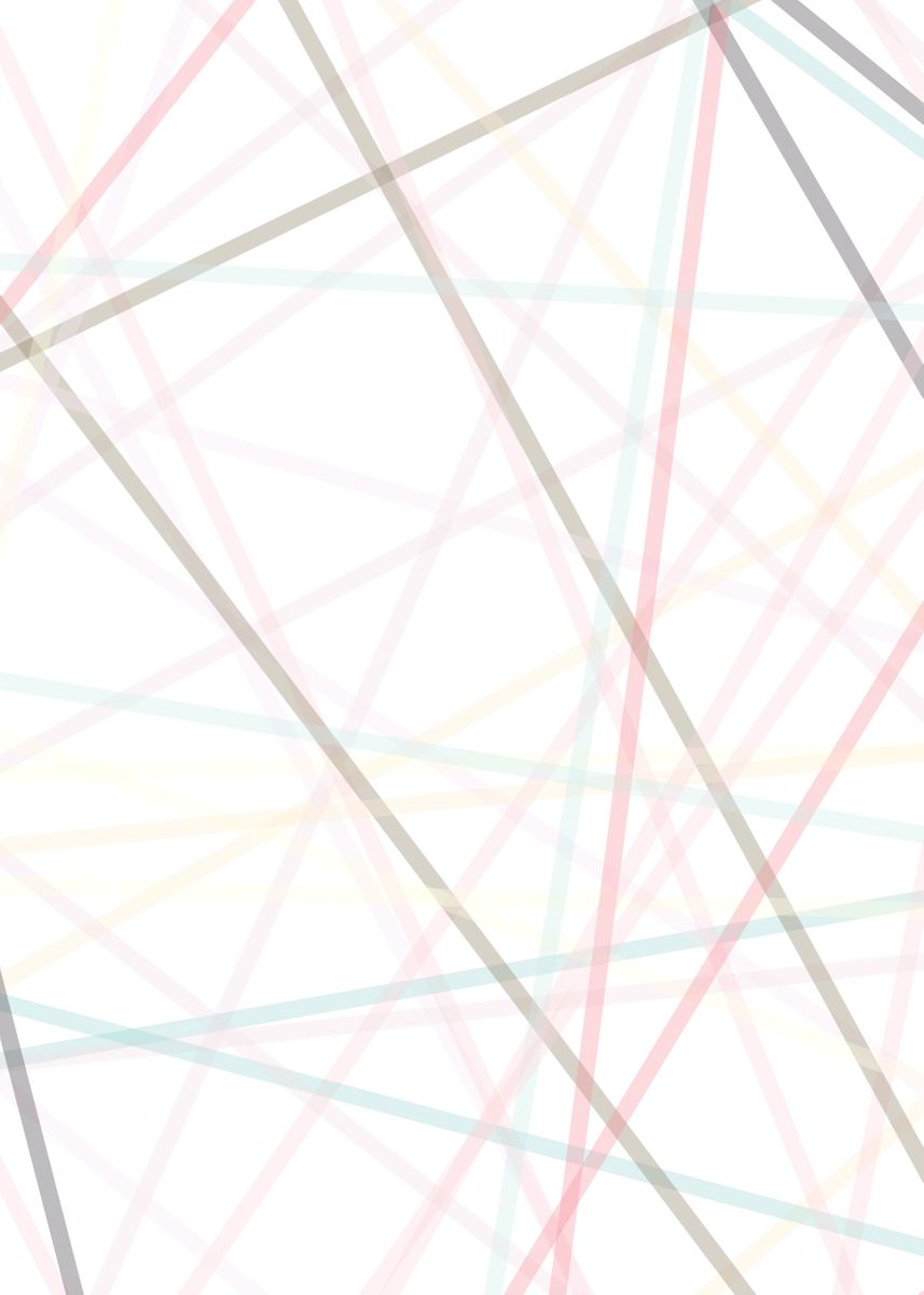 'Universe Colorful Lines ' Poster, picture, metal print, paint by Iurii ...