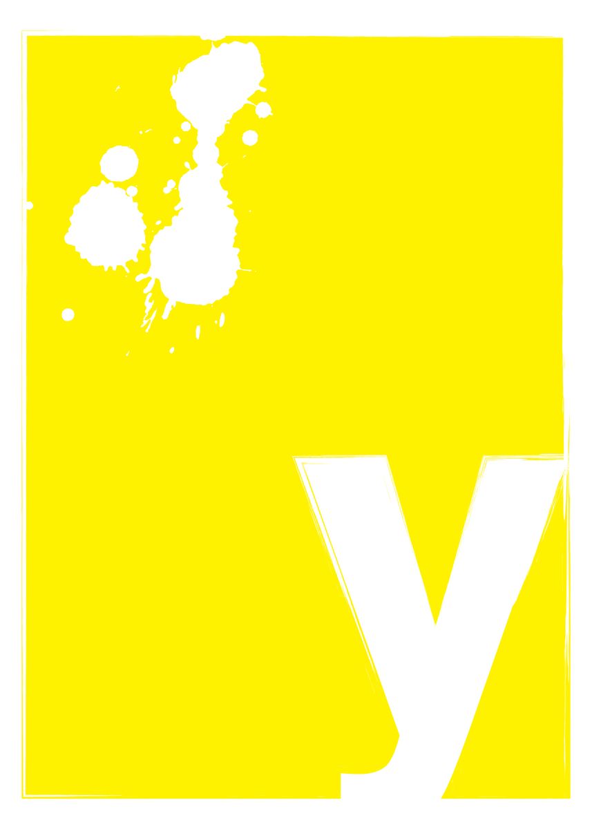 'Y' Poster by Alessandro Recchia | Displate