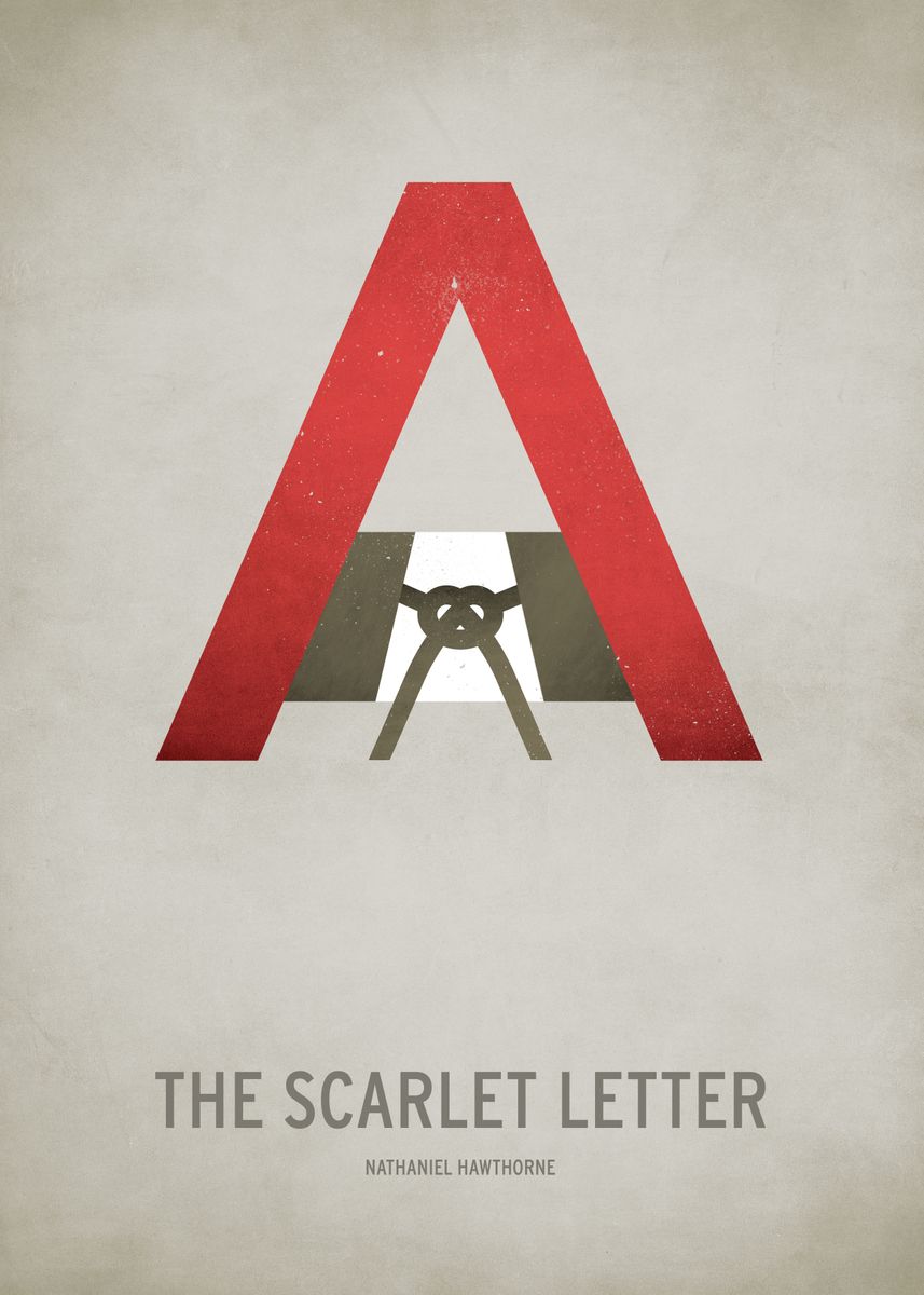 'The Scarlet Letter' Poster, picture, metal print, paint by Christian ...