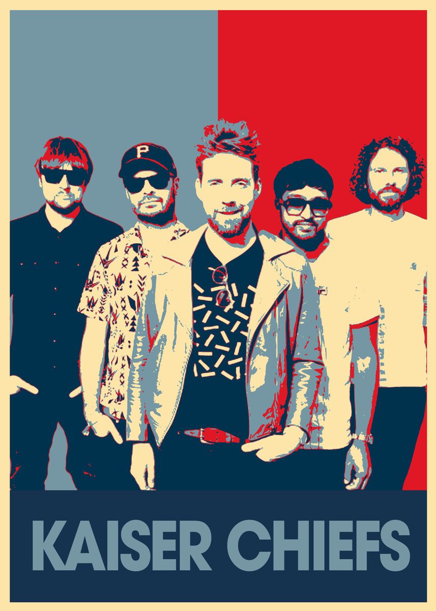 'Kaiser Chiefs' Poster by Cantrell Griffith | Displate