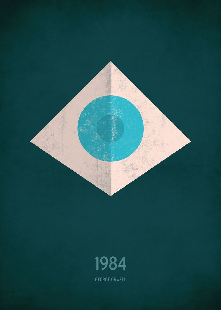 '1984' Poster, picture, metal print, paint by Christian Jackson | Displate