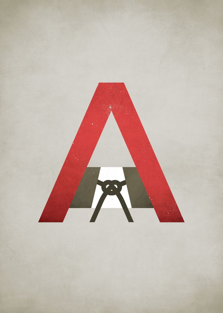 'The Scarlet Letter' Poster by Christian Jackson | Displate