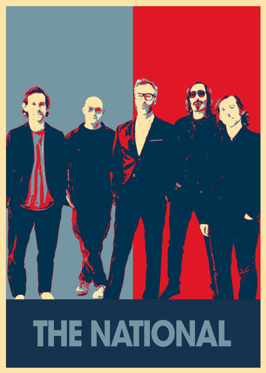 'The National' Poster by Cantrell Griffith | Displate