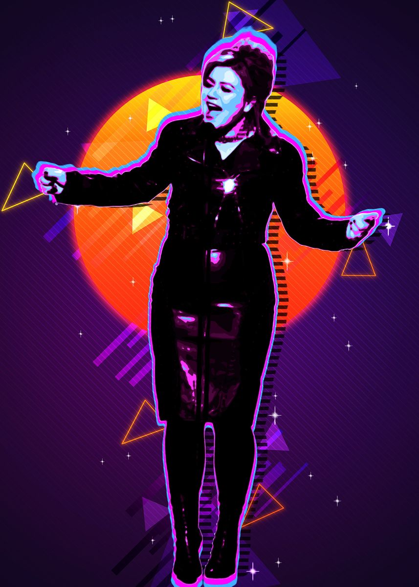 'Kelly Clarkson' Poster, picture, metal print, paint by Meyers Oconnor ...