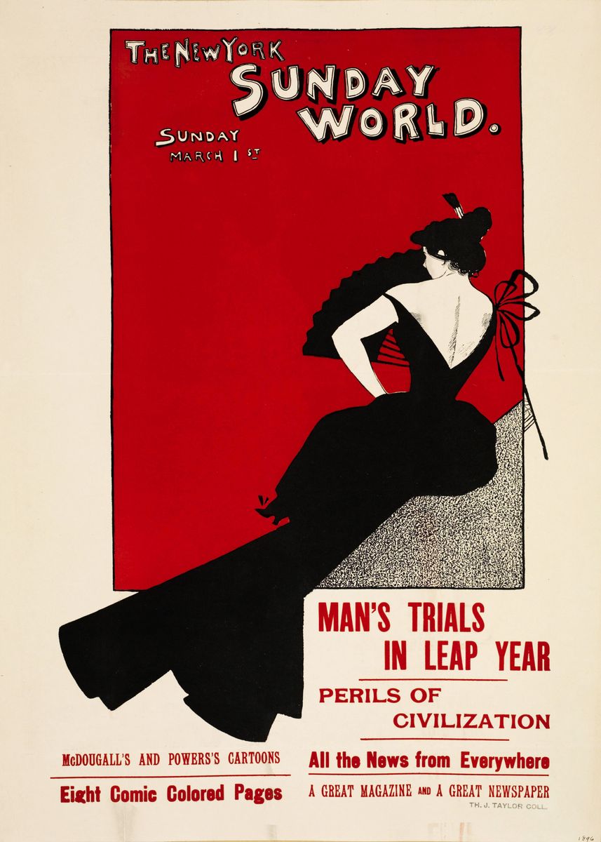 'THE SUNDAY WORLD 1 MARCH' Poster, picture, metal print, paint by Drama ...