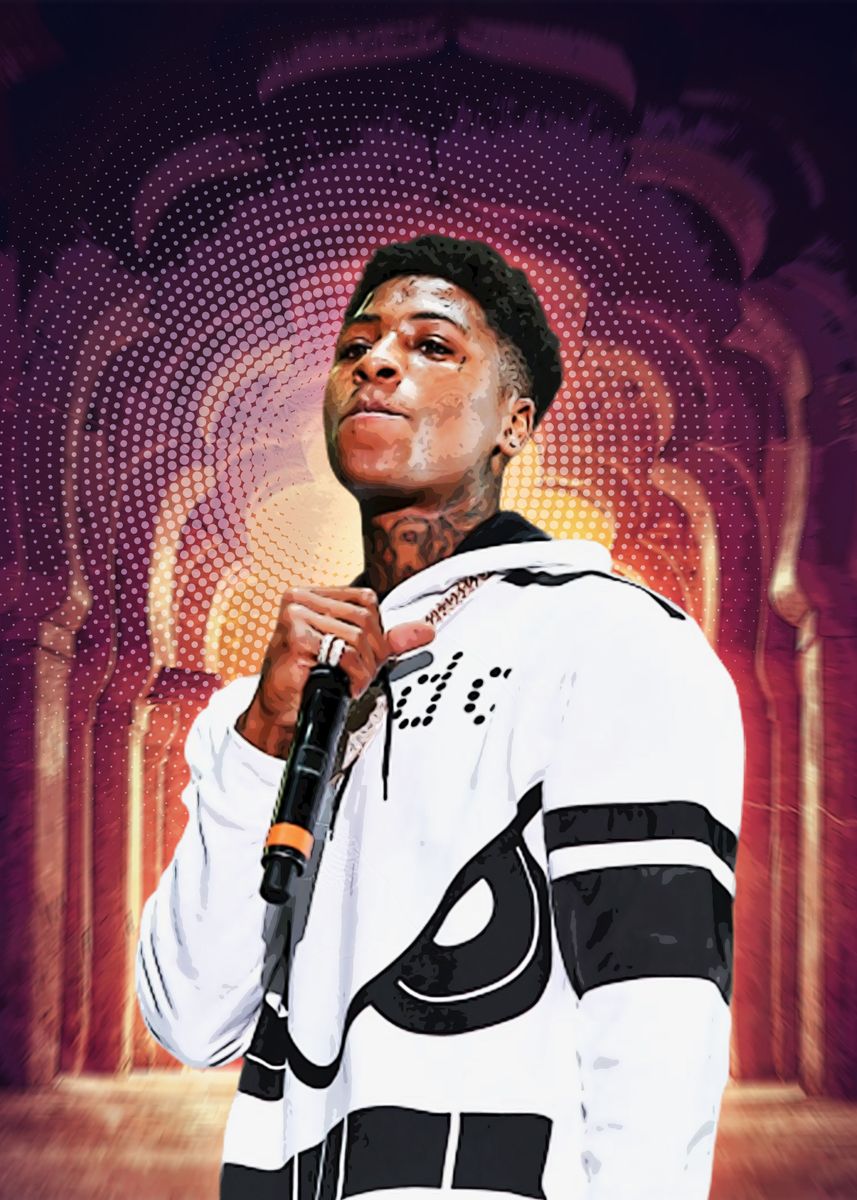 'YoungBoy Never Broke Again' Poster by Morton Gray | Displate