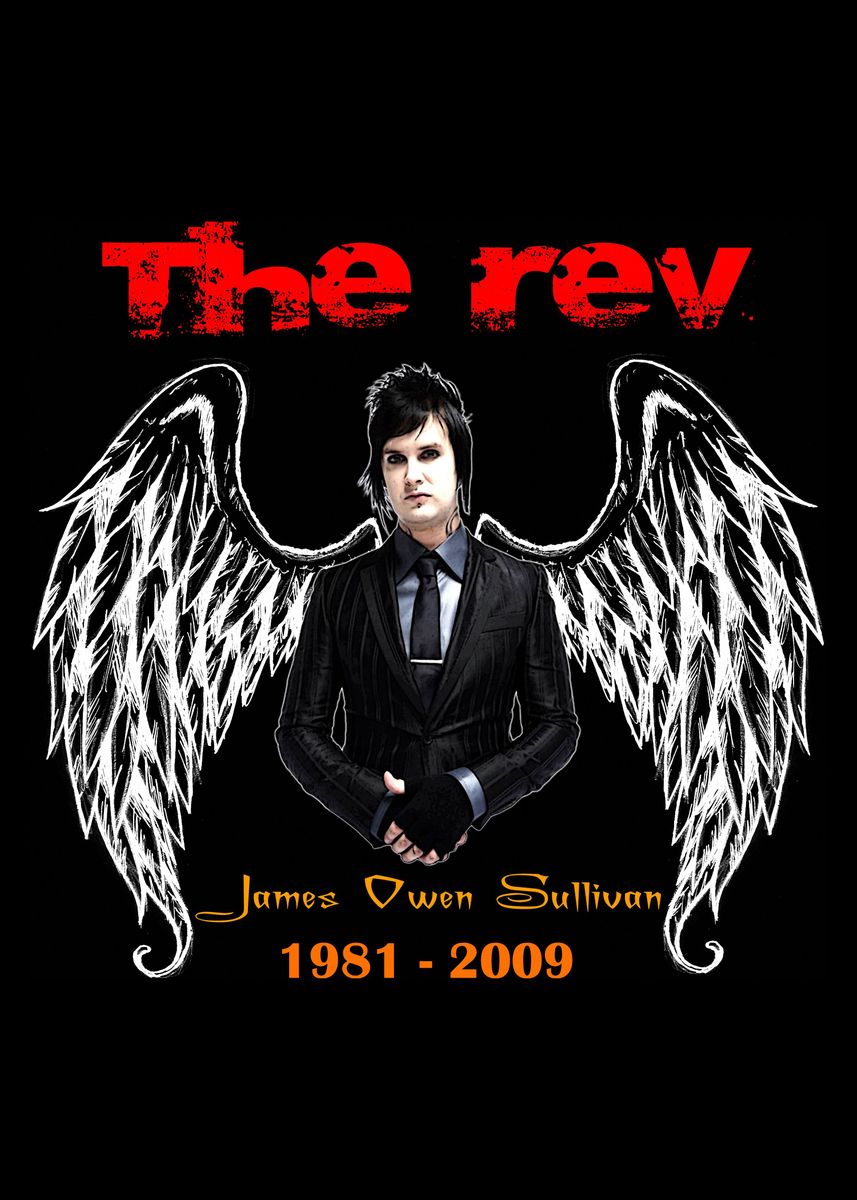 'The Rev Avenged Sevenfold' Poster, picture, metal print, paint by ...