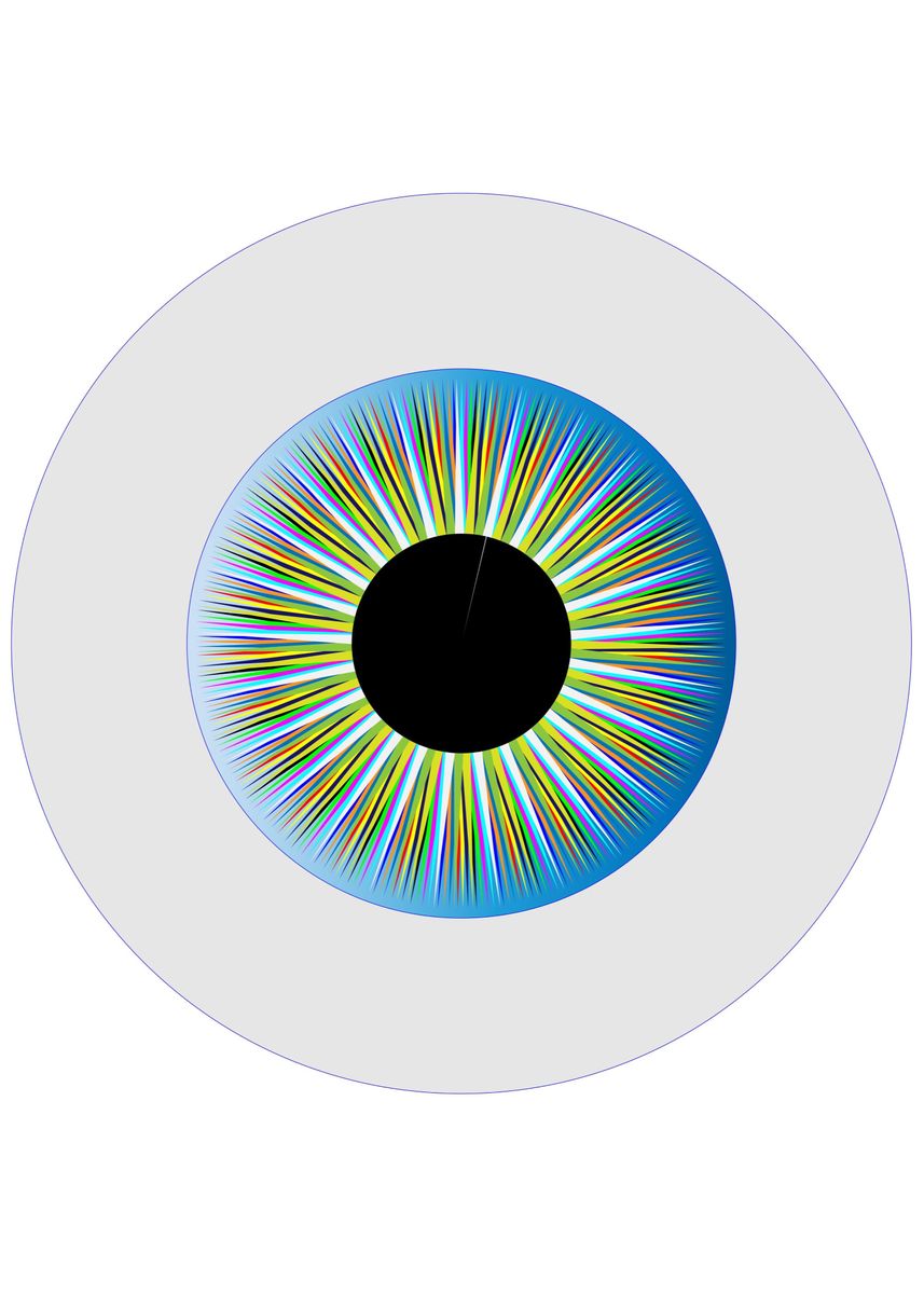 'Iris' Poster by HomeStead Digital | Displate