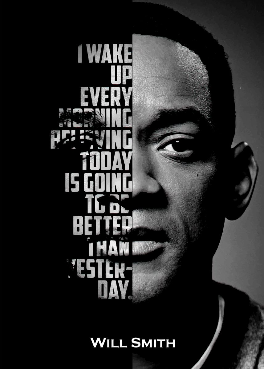 'Will Smith' Poster by BnWDesigner | Displate