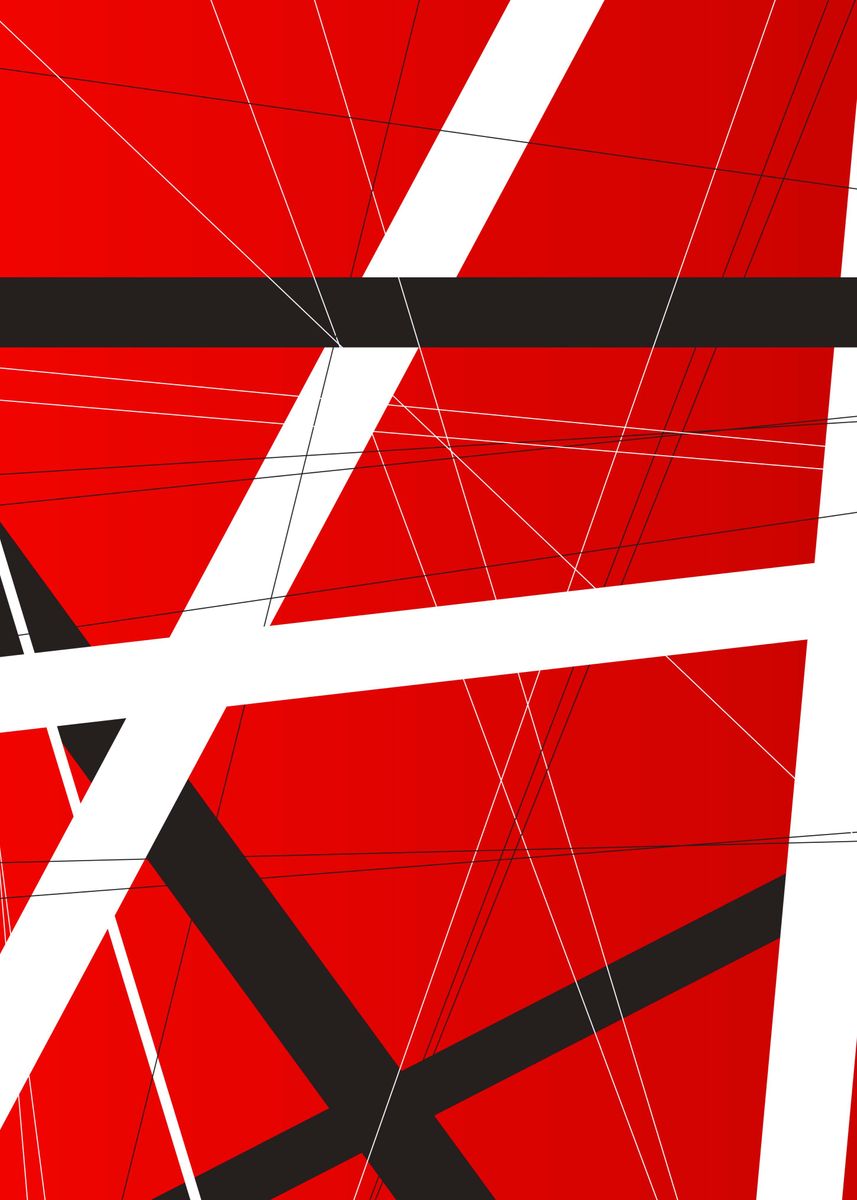 'Criss Cross Background' Poster, picture, metal print, paint by ...