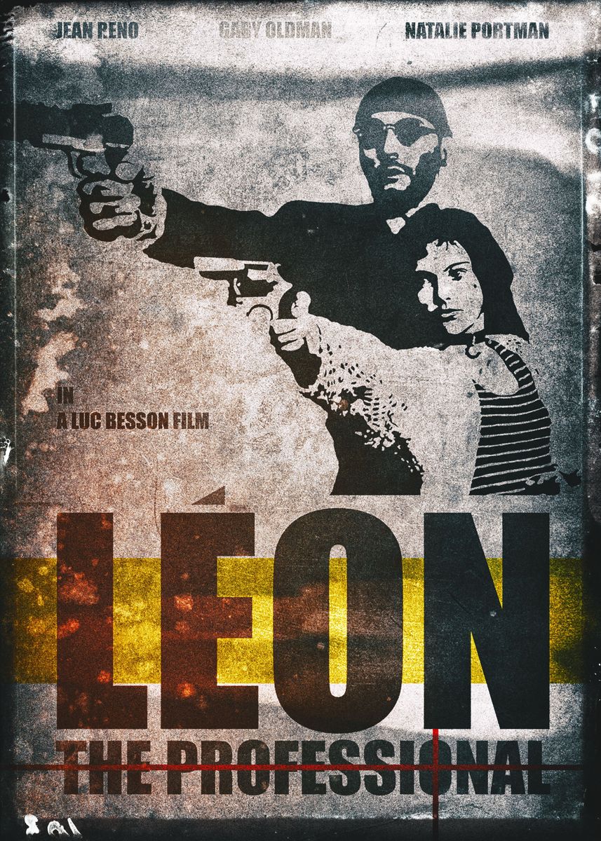 'Leon movie poster' Poster by Retroposter | Displate