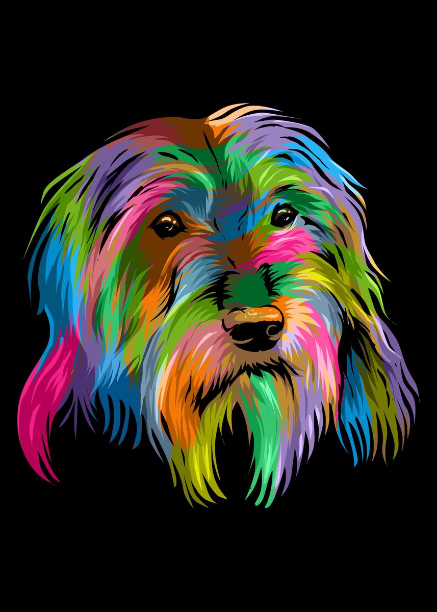 'Dachshund Dog Pet' Poster by Wonderful Dream Picture | Displate