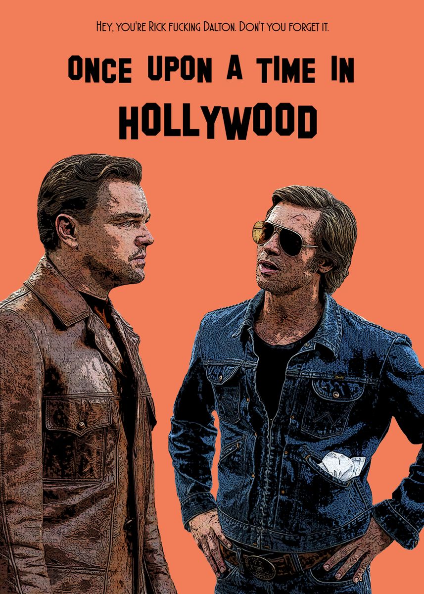 'Once Upon A Time Hollywood' Poster, picture, metal print, paint by ...