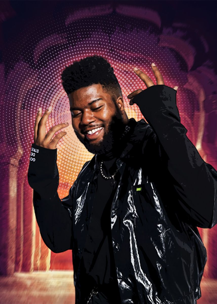 'Khalid ' Poster, picture, metal print, paint by Morton Gray | Displate