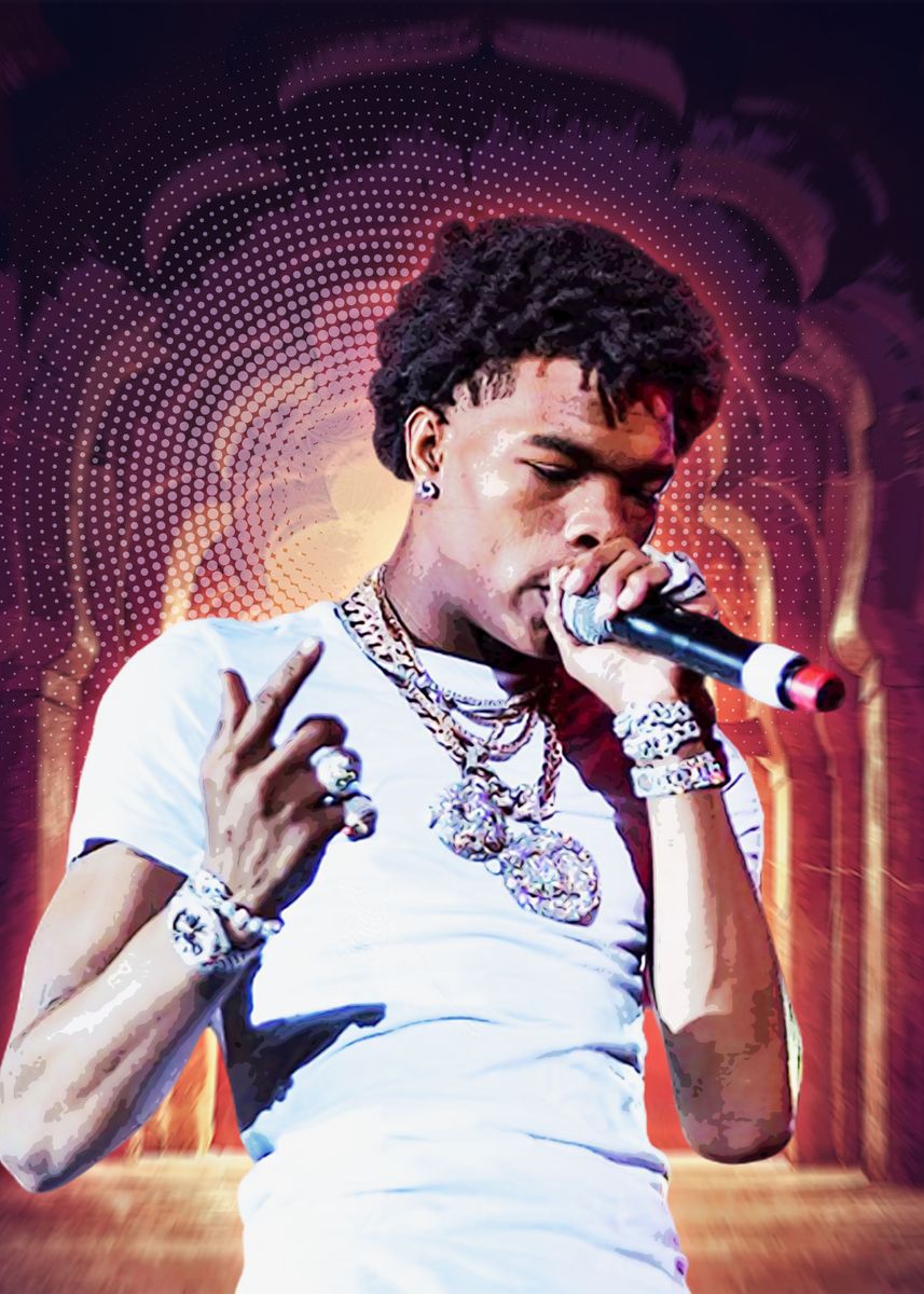 'Lil Baby' Poster, picture, metal print, paint by Morton Gray | Displate