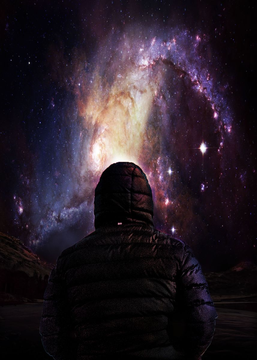 'Stargaze' Poster, picture, metal print, paint by Stupella | Displate