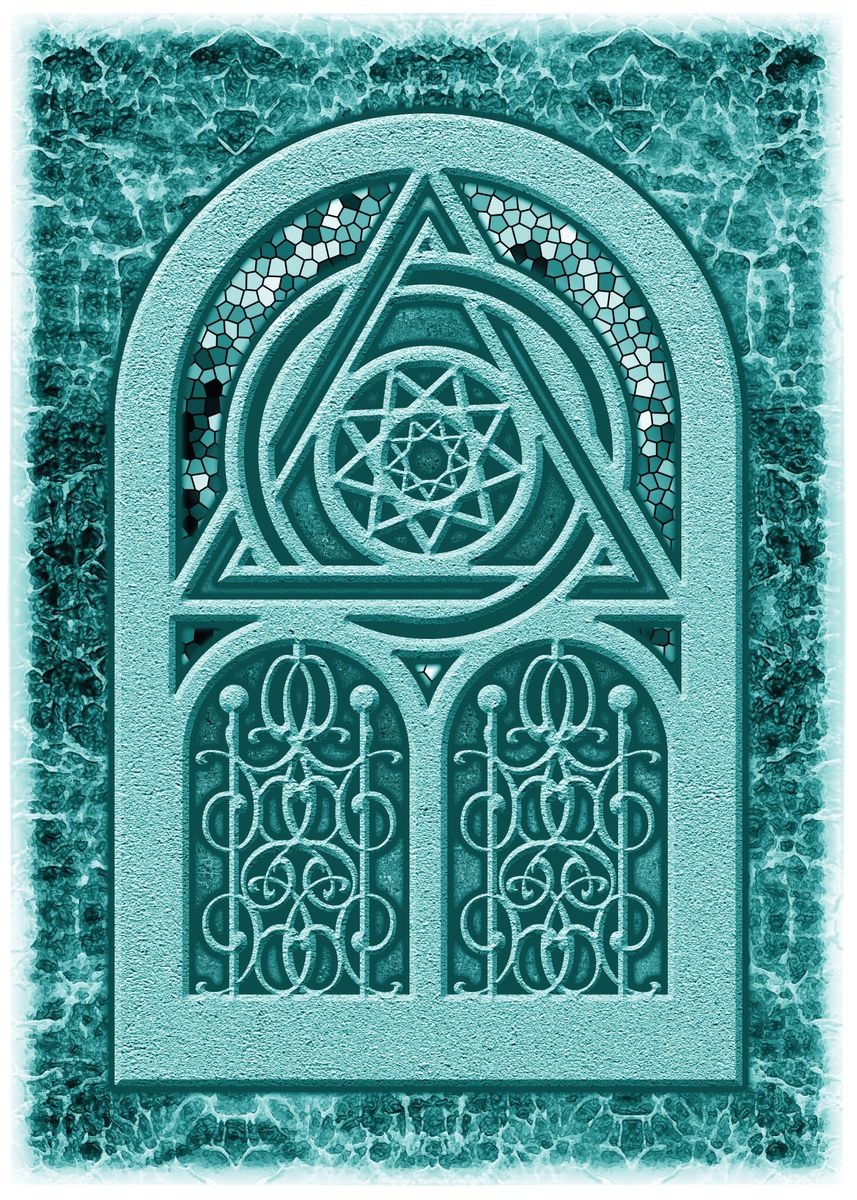 'spiritualseals 9 Life Path' Poster, picture, metal print, paint by ...