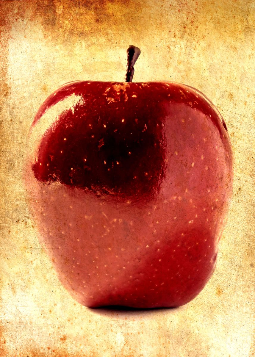 'Ancient Apple 04' Poster, picture, metal print, paint by Dave Foster ...