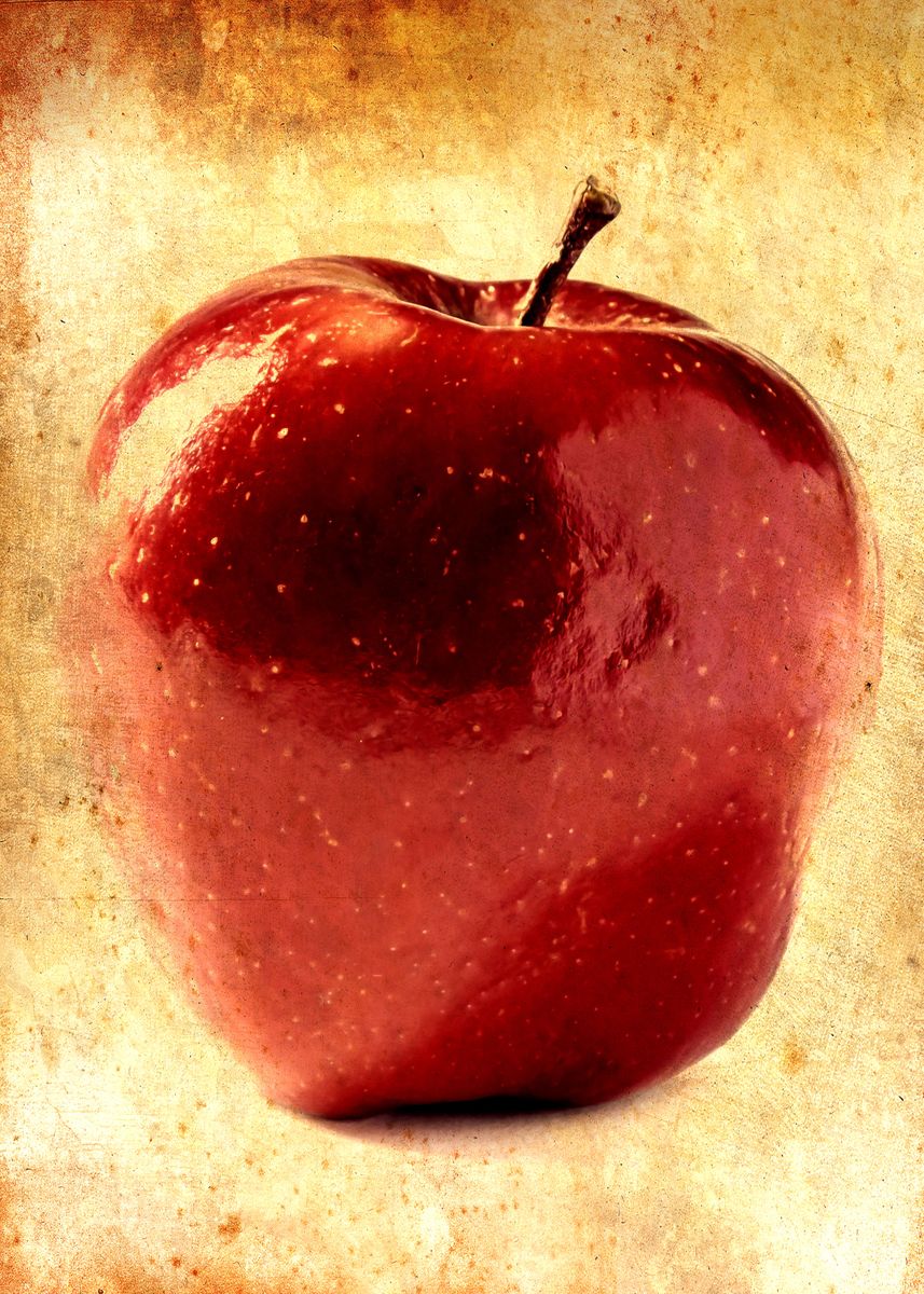 'Ancient Apple 03' Poster, picture, metal print, paint by Dave Foster ...