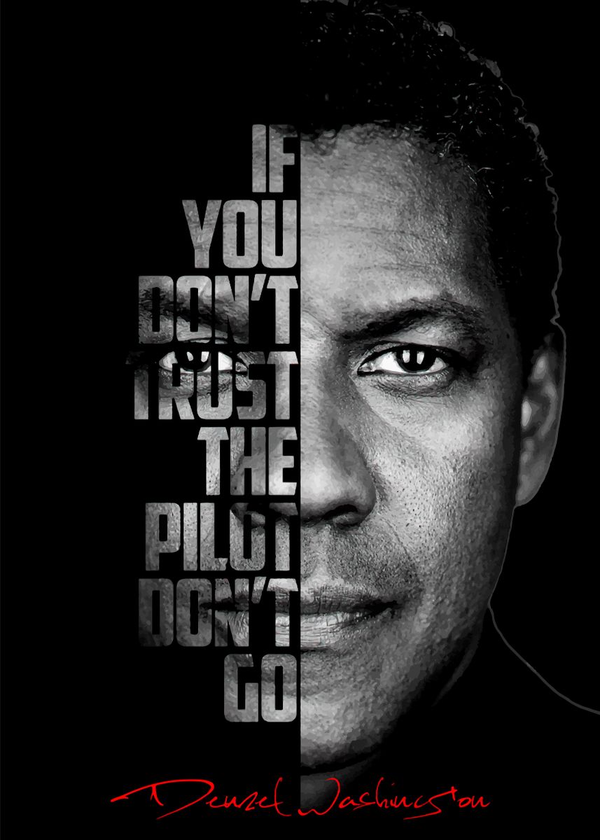 'Denzel Washington' Poster, picture, metal print, paint by BnWDesigner ...