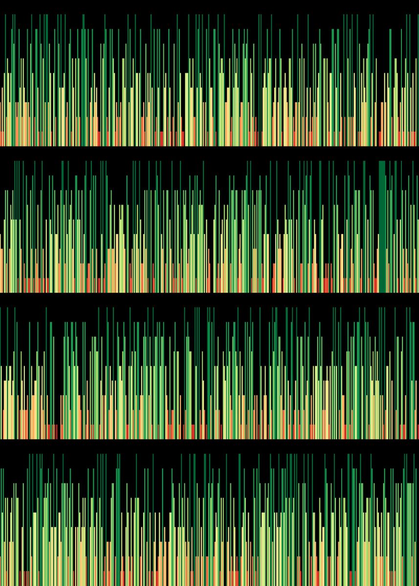 'pi visualization' Poster, picture, metal print, paint by Iurii ...