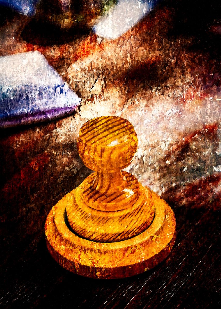 'Vintage Wooden Stamp' Poster, picture, metal print, paint by Art ...