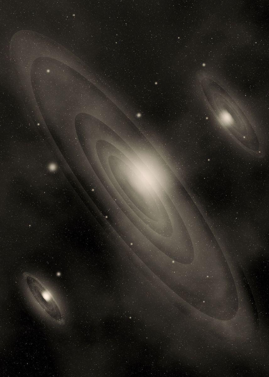 'Galaxies' Poster by Eli Paris | Displate