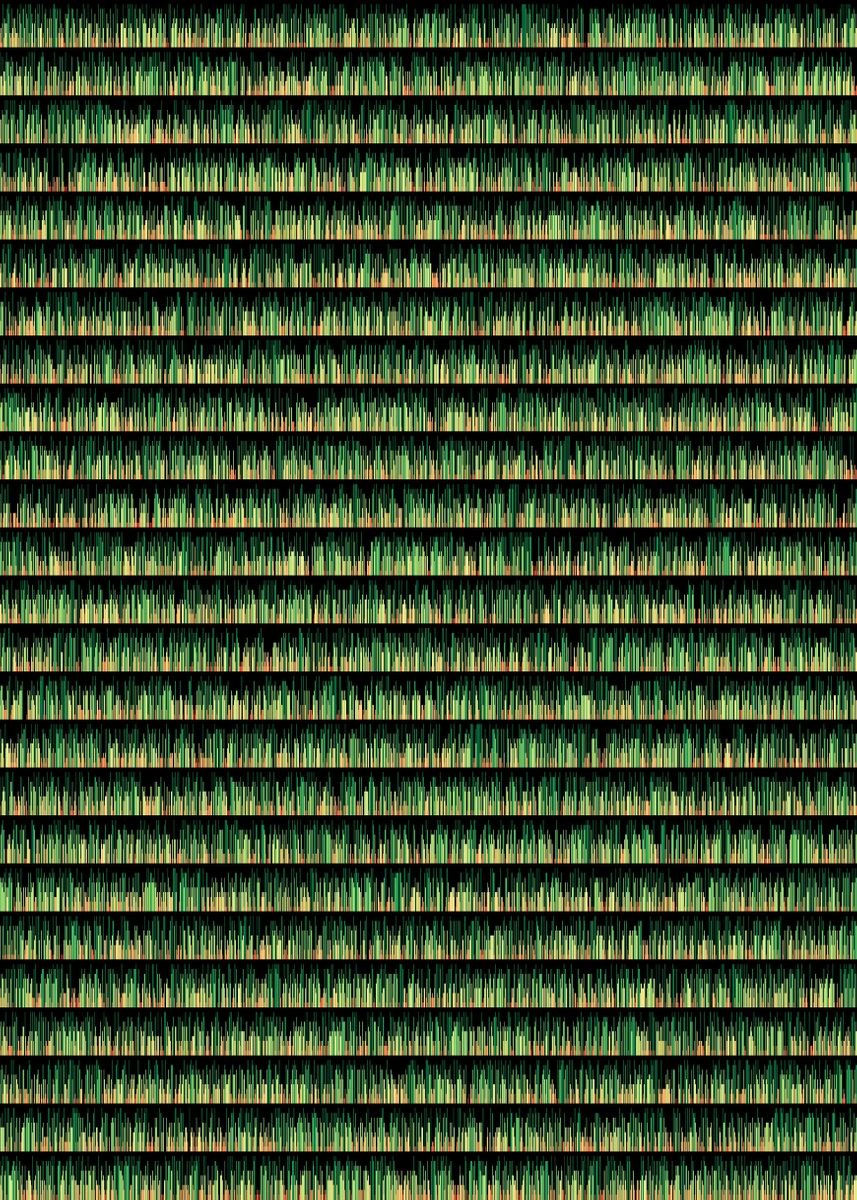 'pi visualization' Poster by Iurii Vlasenko | Displate