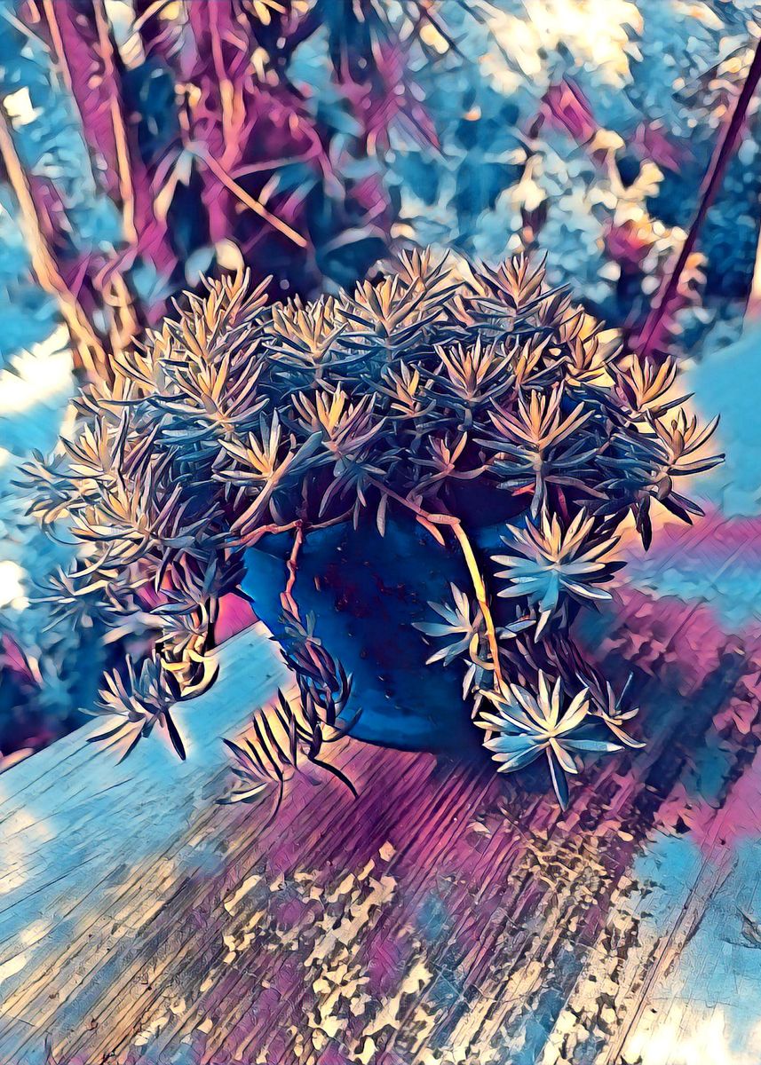 'eager' Poster, picture, metal print, paint by Zeimeth Art | Displate