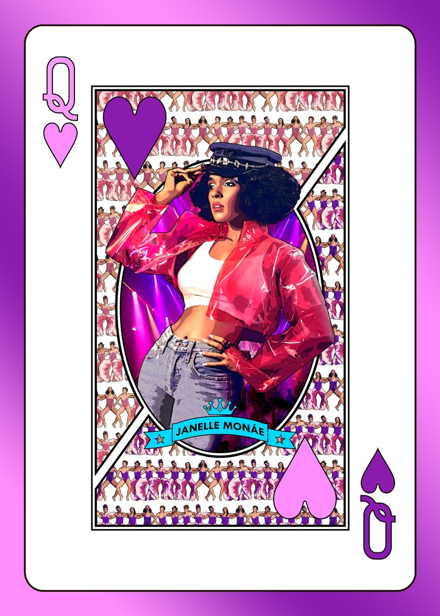 'Queen Janelle Monae' Poster, picture, metal print, paint by Bo Kev ...