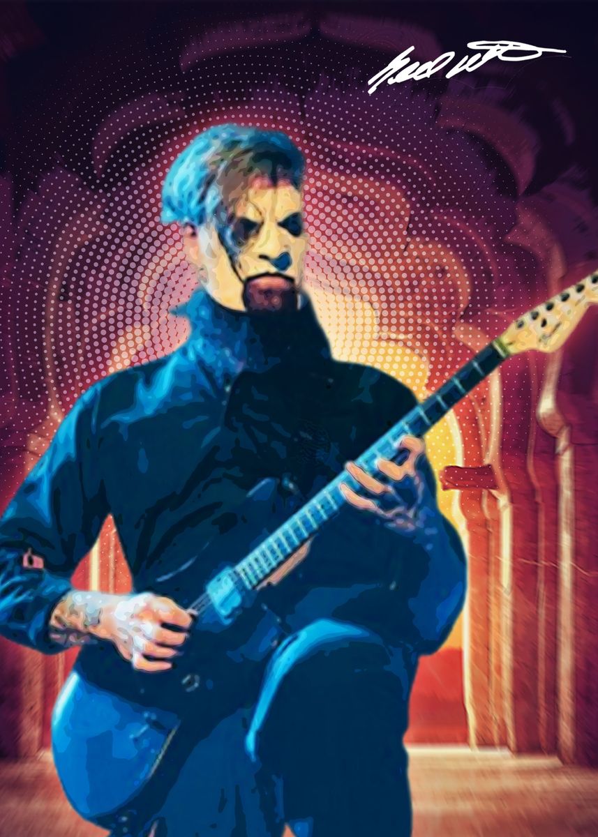 ' James Root' Poster, picture, metal print, paint by Morton Gray | Displate