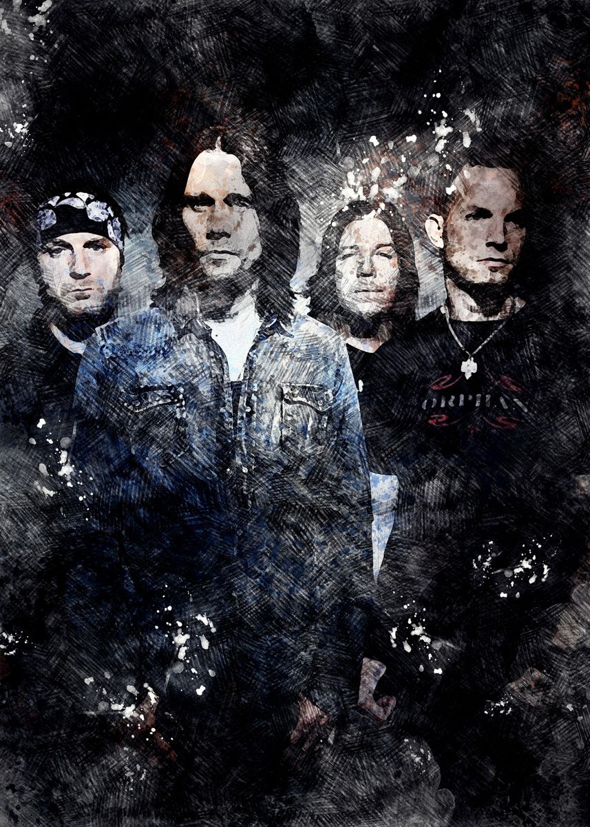 'Alter Bridge 6' Poster by Luxutee | Displate