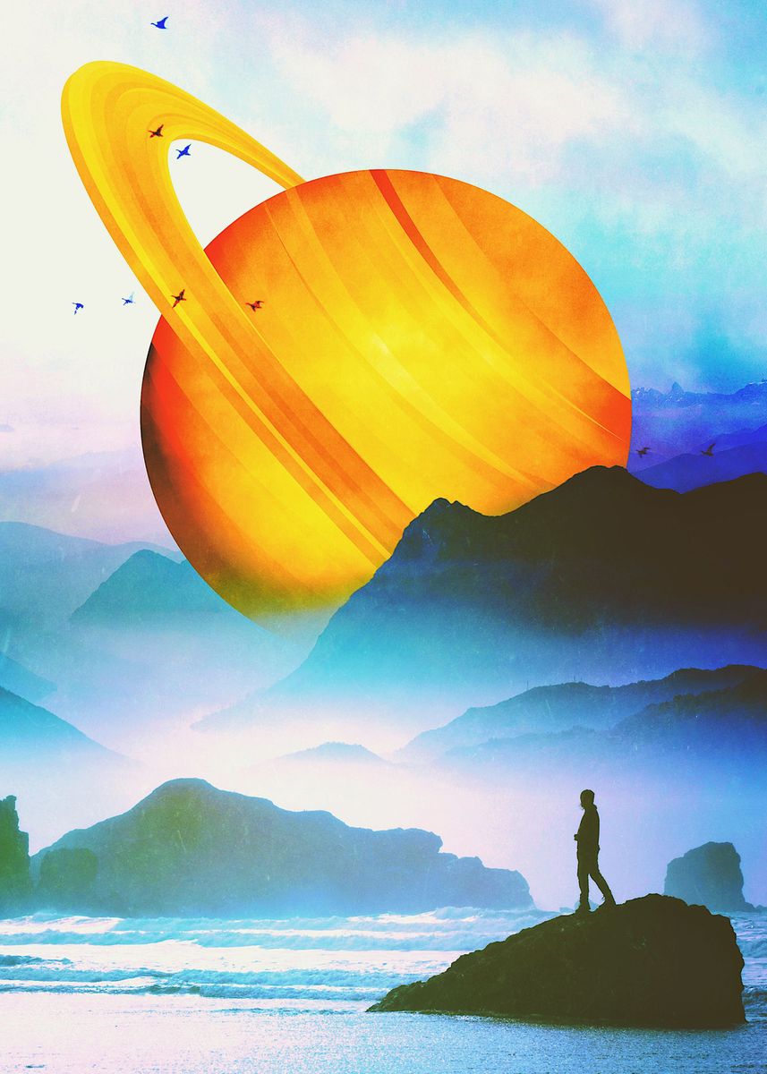 'All Is Not Lost' Poster, picture, metal print, paint by seam less ...