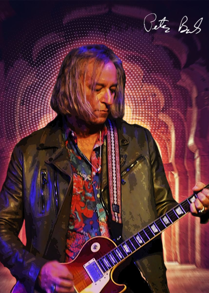 ' Peter Buck' Poster, picture, metal print, paint by Morton Gray | Displate