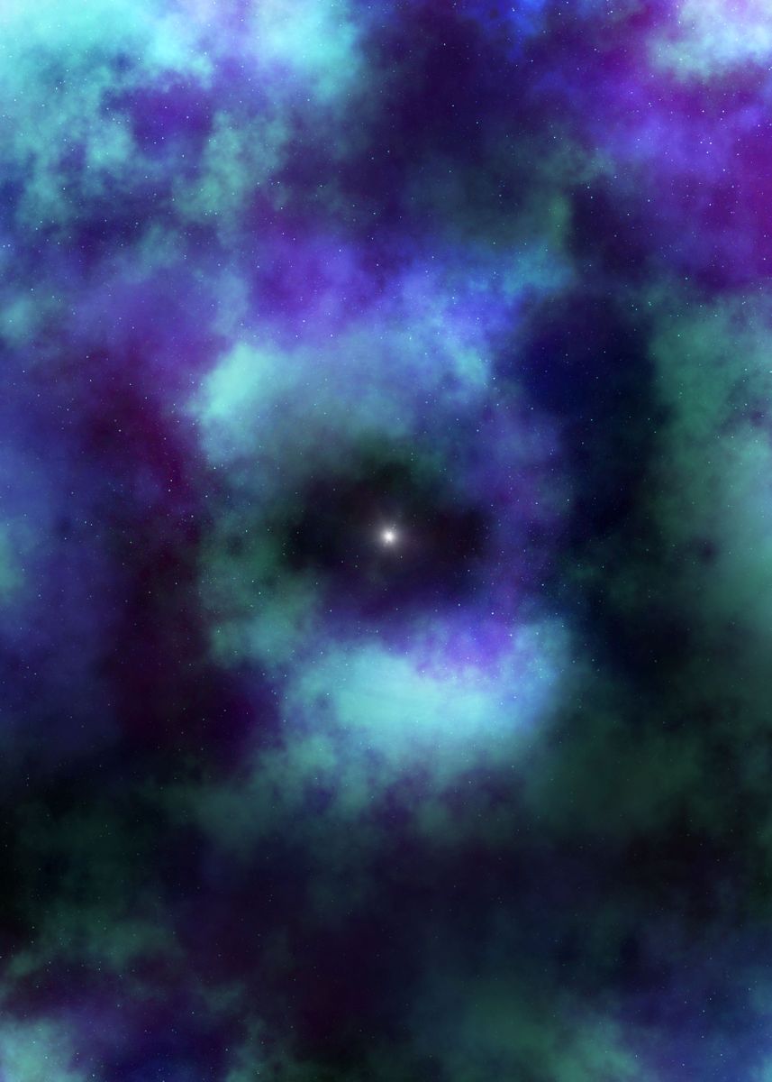 'Ethereal' Poster, picture, metal print, paint by Eli Paris | Displate