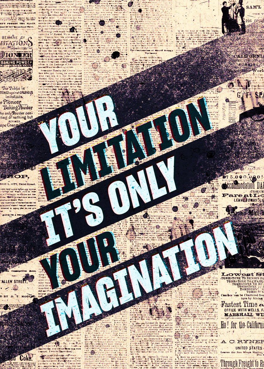 'Your Limitation' Poster by Is Rough | Displate