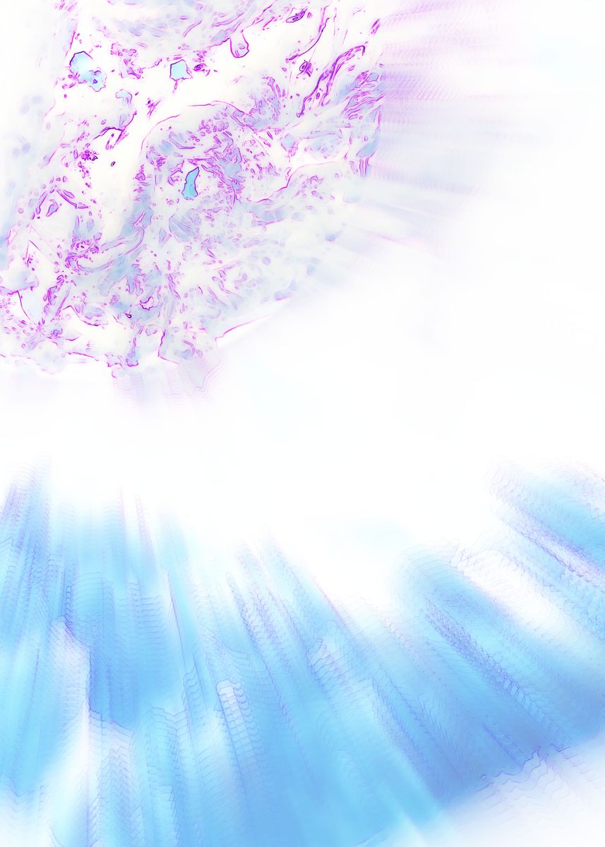 'Planet Fall' Poster, picture, metal print, paint by Monoglyph | Displate