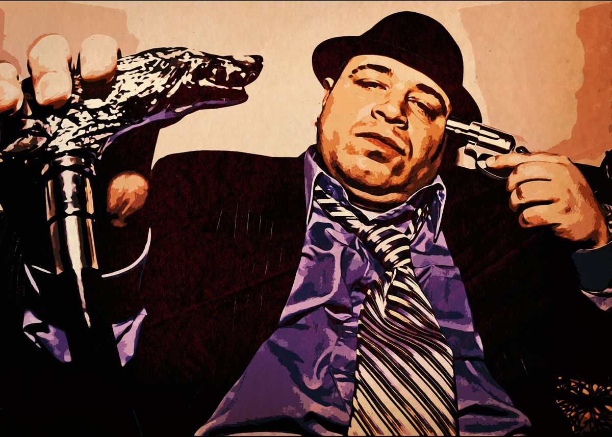 'Vinnie Paz' Poster by Anxhela Sufa | Displate