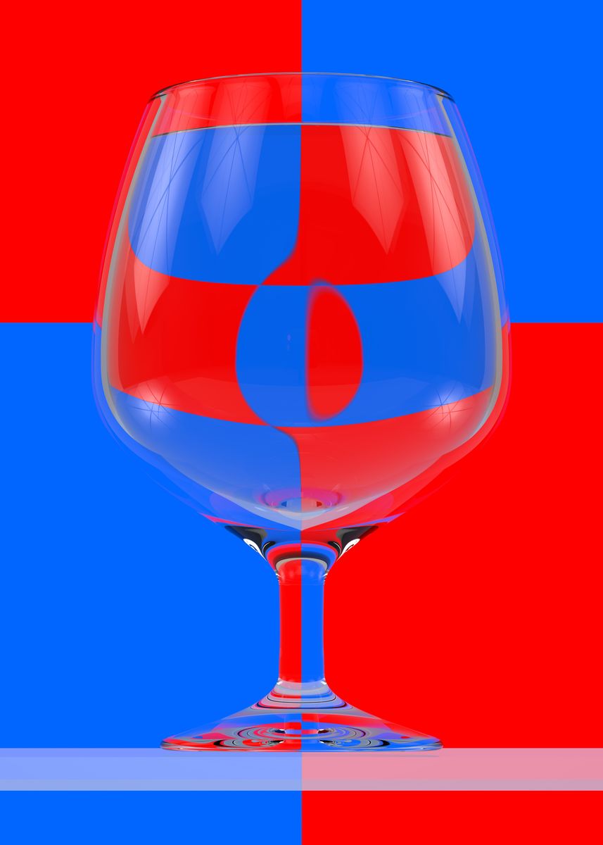 'Refraction' Poster by Andrew Turtsevych | Displate