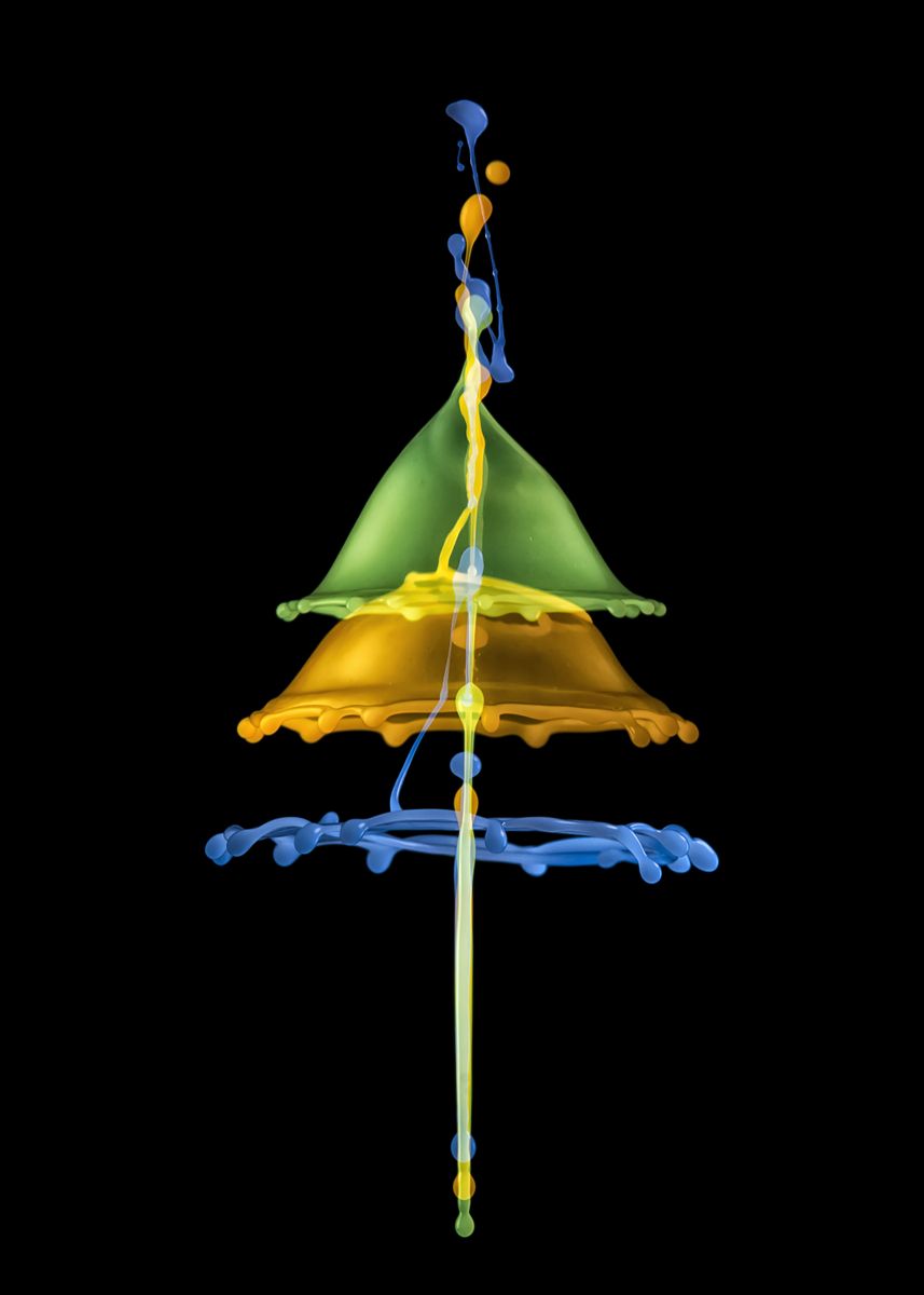 'Time Warp 009' Poster, picture, metal print, paint by Markus Reugels ...