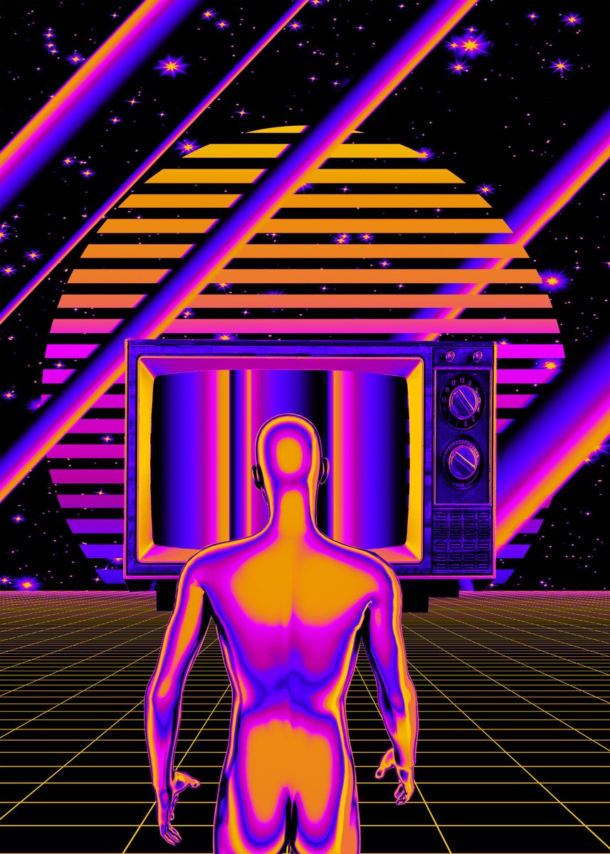 'Mindless' Poster, picture, metal print, paint by Alexander McWherter ...