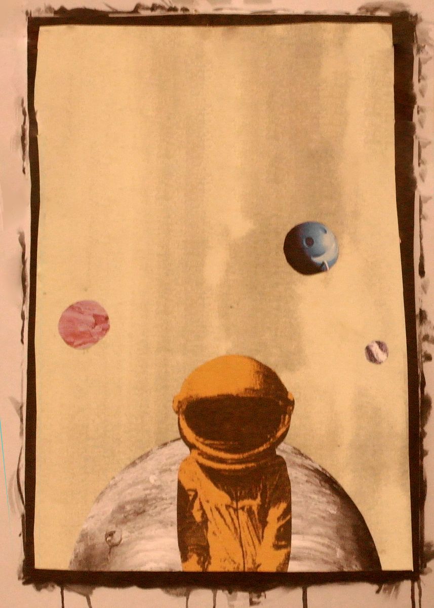 'Astro collage' Poster by lucas giannini | Displate