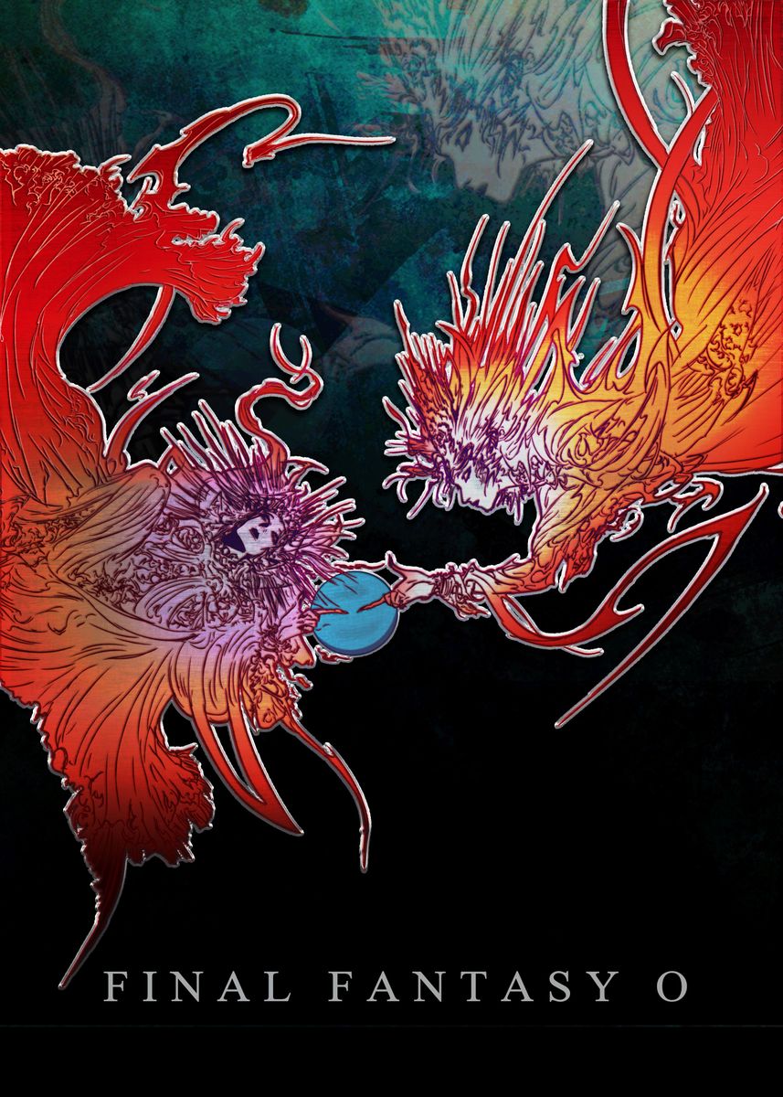 'final fantasy 0 ' Poster, picture, metal print, paint by fujiwara ...