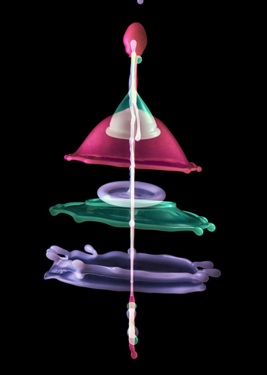 'Time Warp 007' Poster, picture, metal print, paint by Markus Reugels ...