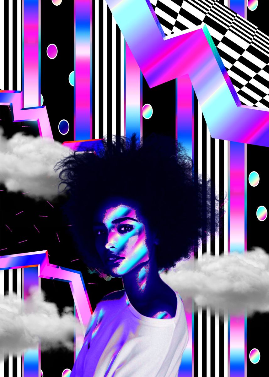 'Hue' Poster by Alexander McWherter | Displate