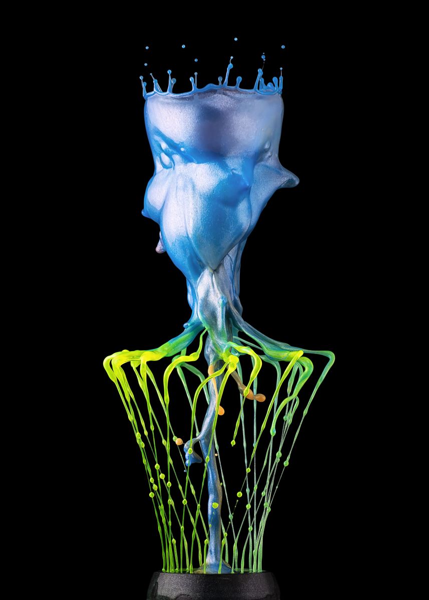 'Liquid Art 015' Poster by Markus Reugels | Displate