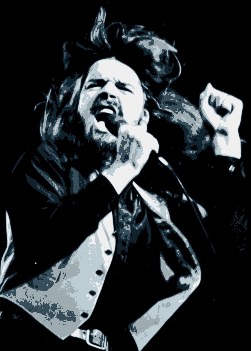 'Bob Seger ' Poster, picture, metal print, paint by Josh B | Displate