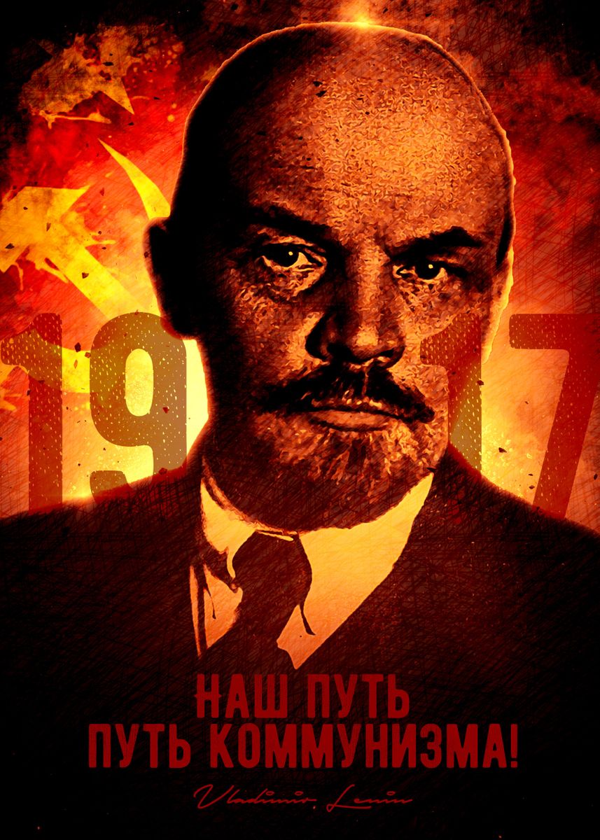 Vladimir Lenin Poster